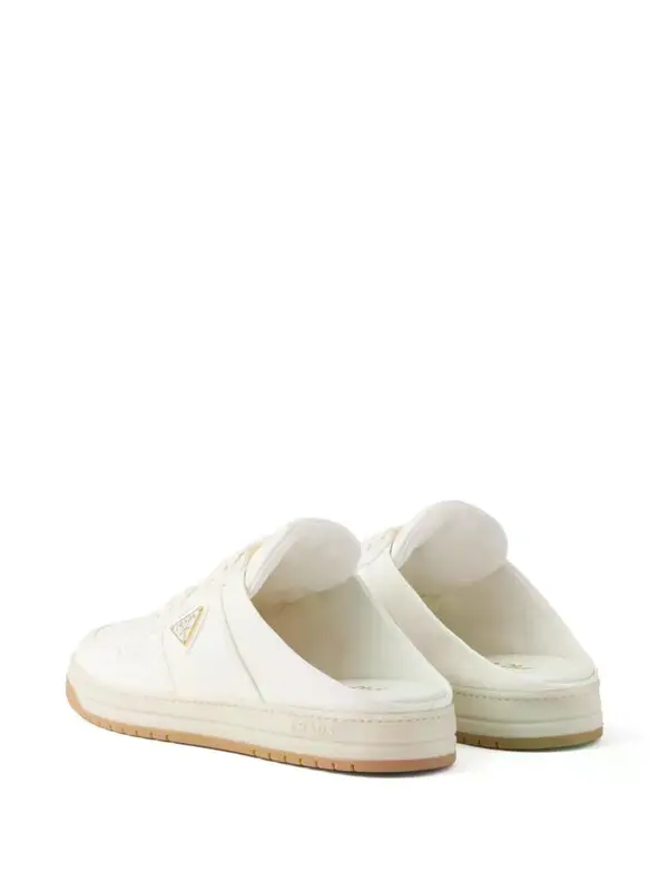 Prada Nappa Leather Sneaker Mules