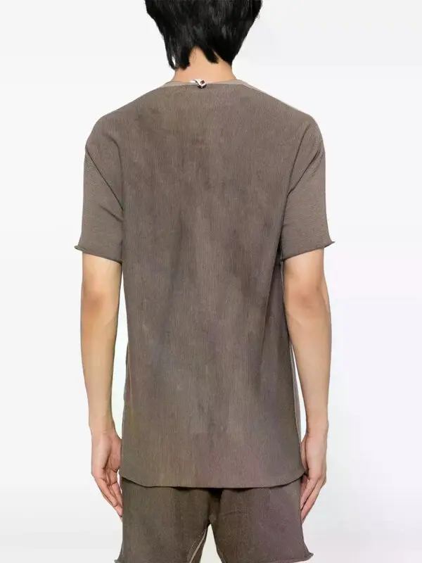 LABEL UNDER CONSTRUCTION Cotton T-shirt - Brown