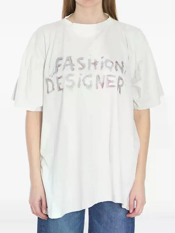 Balenciaga Distressed T-shirt