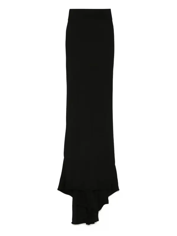 Rick Owens Maxi Skirt - Black