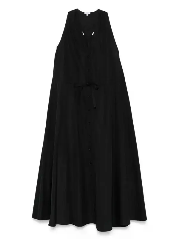 Aspesi Cotton Midi Dress - Black