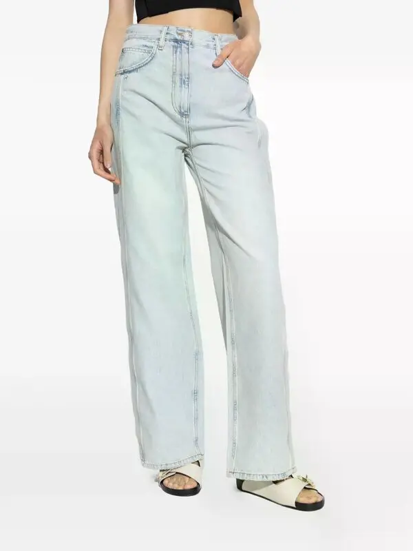 IRO PARIS Cotton Wide Leg Jeans