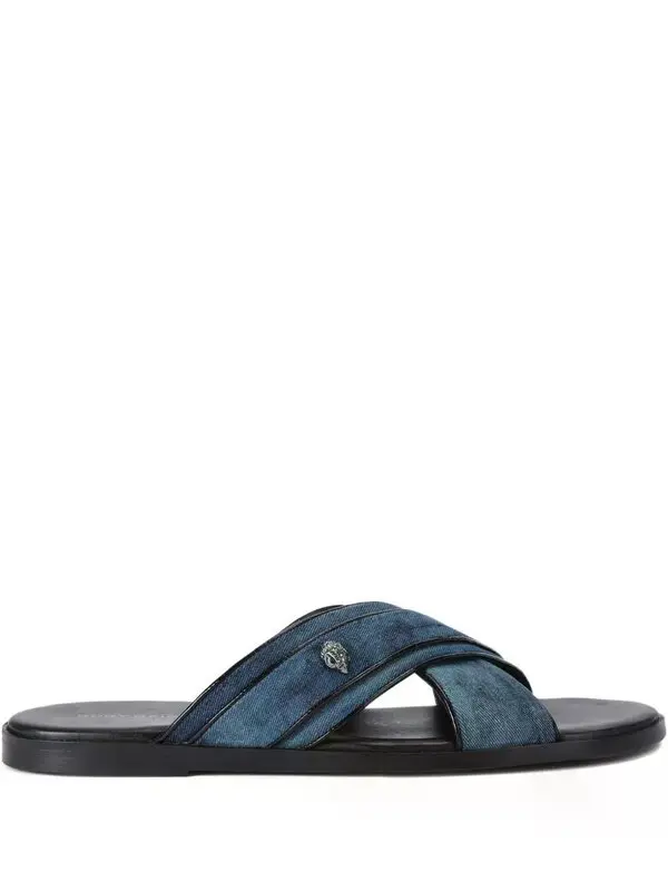 Kurt Geiger Bond Cross-strap Sandals - Blue