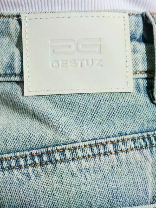 GESTUZ Logo-patch Jeans