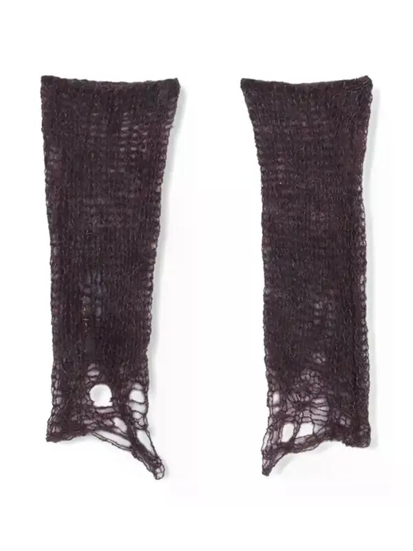 CORTANA Knitted Gloves - Purple