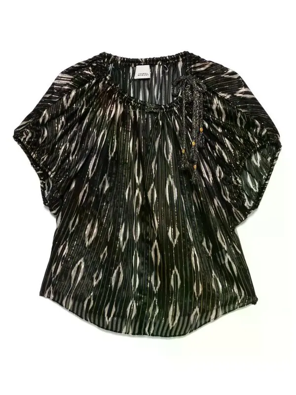 Isabel Marant Metallic-threading Blouse