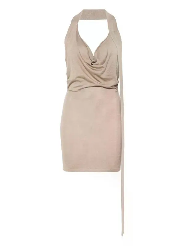 AYA MUSE Fine-knit Mini Dress