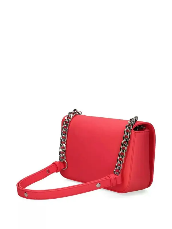 Moschino Logo-lettering Crossbody Bag - Pink