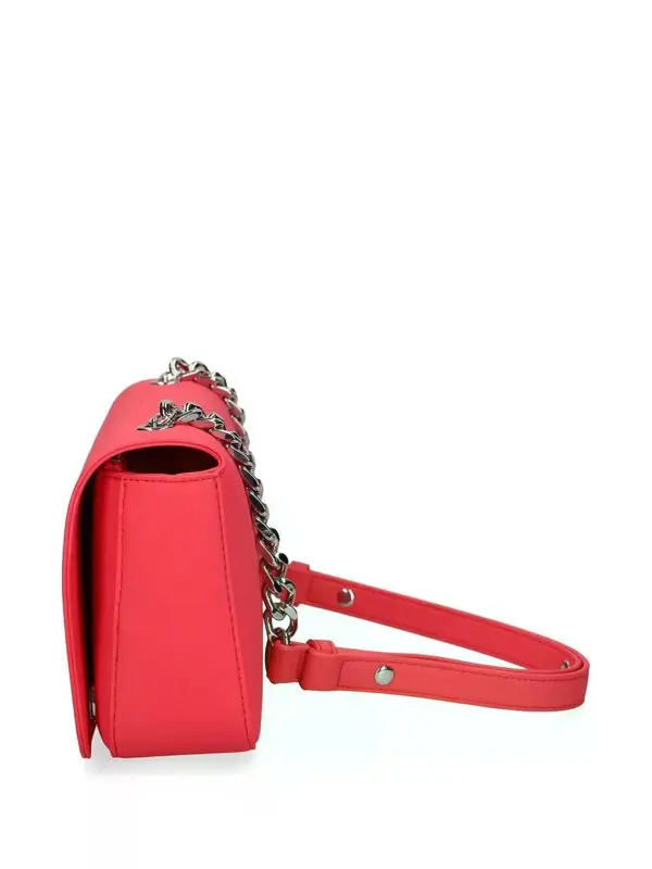 Moschino Logo-lettering Crossbody Bag - Pink