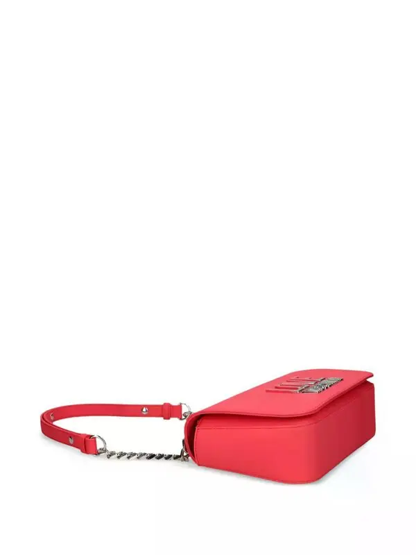 Moschino Logo-lettering Crossbody Bag - Pink