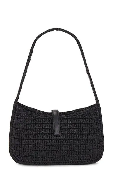 Saint Laurent Mini Le 5 A 7 Hobo Bag - Nero