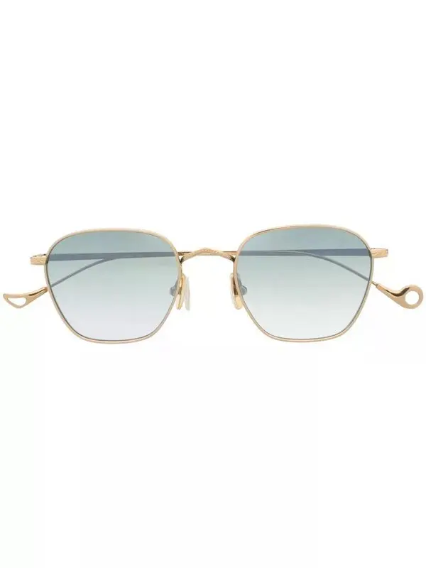 EYEPETIZER Square Frame Sunglasses - Gold