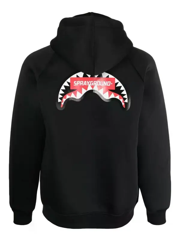 SPRAYGROUND Logo-print Zip-up Hoodie