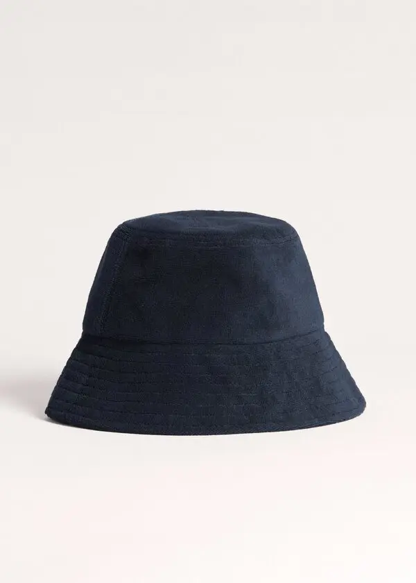ME+EM Towelling Bucket Hat - Navy