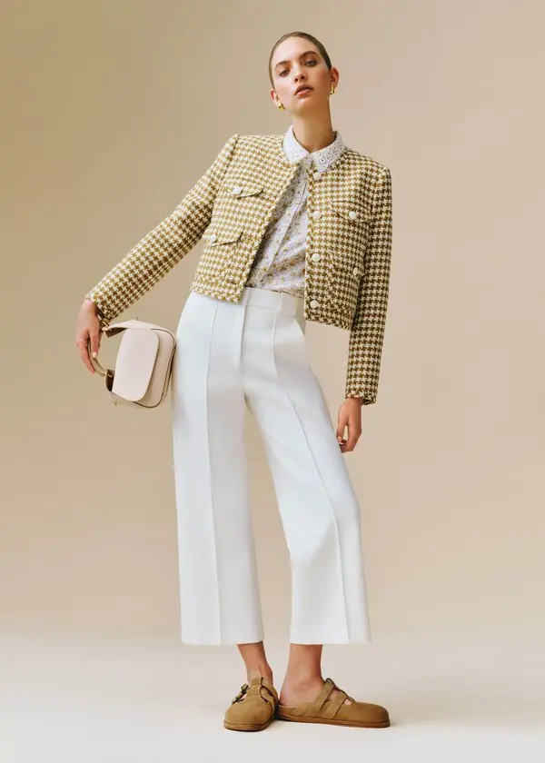 ME+EM Straight Crop Trouser