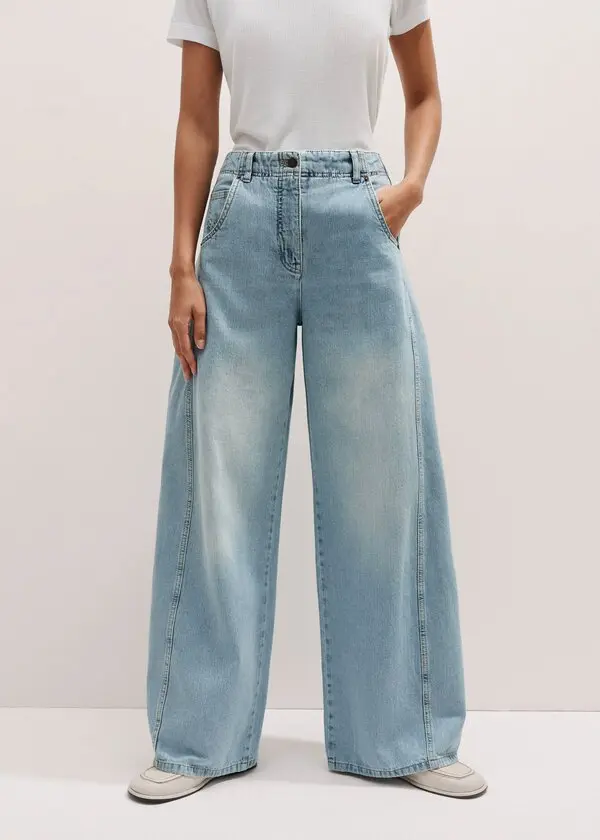 ME+EM Relaxed Wide-leg Jean