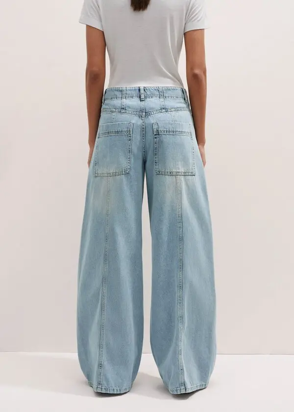 ME+EM Relaxed Wide-leg Jean