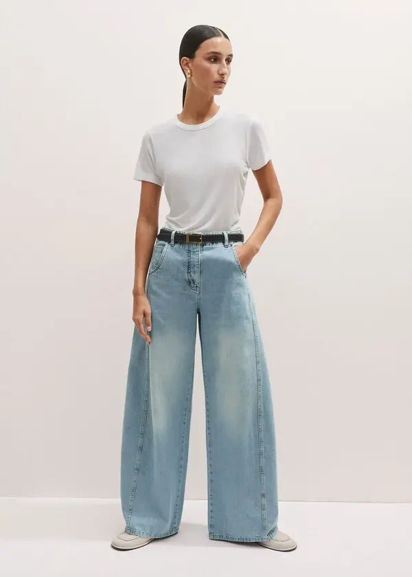 ME+EM Relaxed Wide-leg Jean