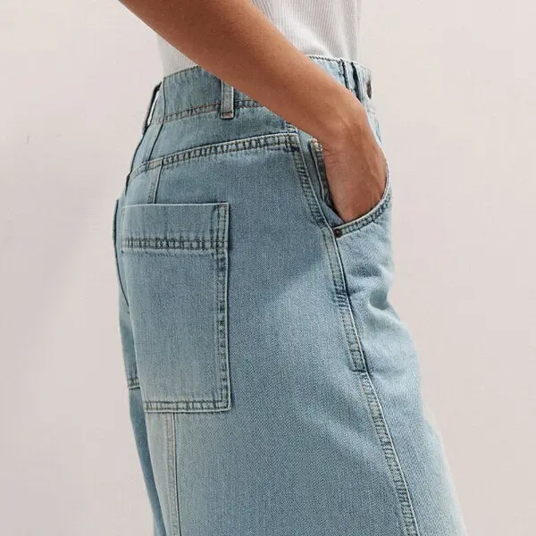 ME+EM Relaxed Wide-leg Jean