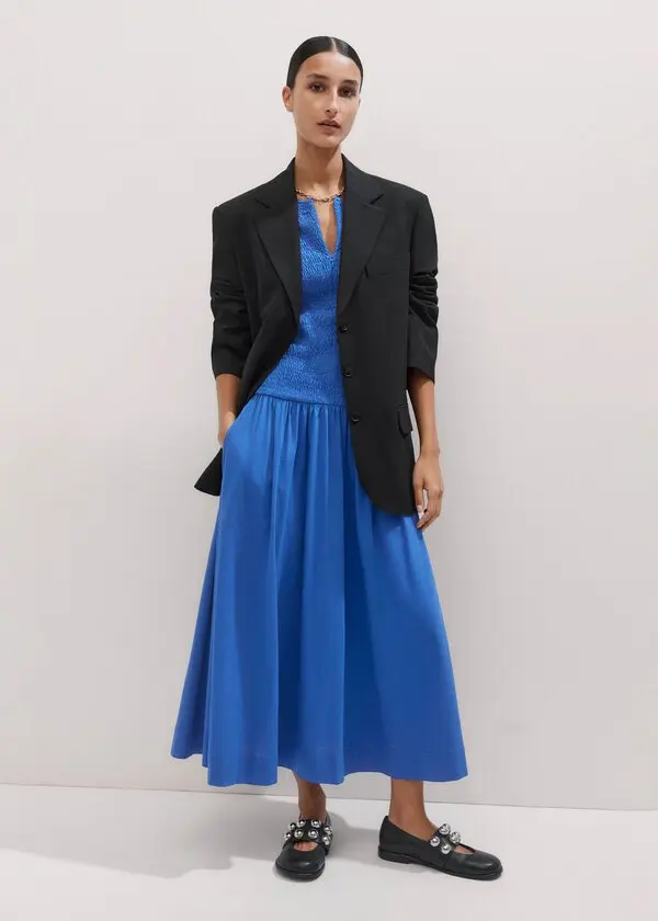 fitted knee length dresses Fitted Knee Length Dress in Ecru