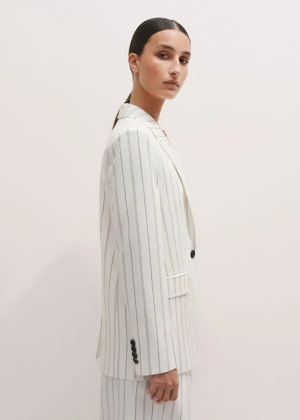 ME+EM Striped Blazer