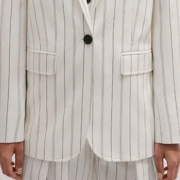ME+EM Striped Blazer