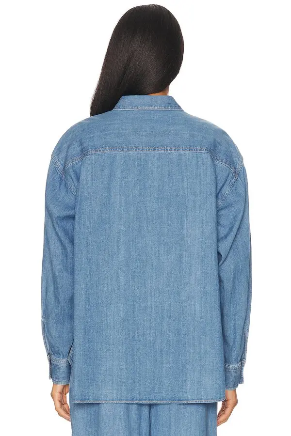Jenni Kayne Parker Oversized Top - Denim