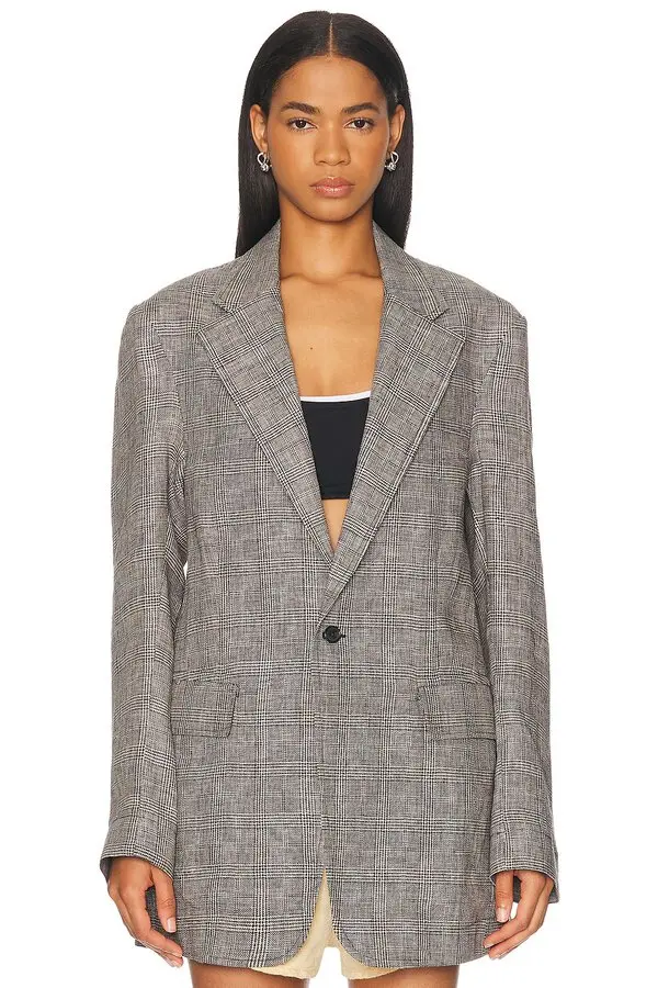 R13 Oversized Ragged Blazer