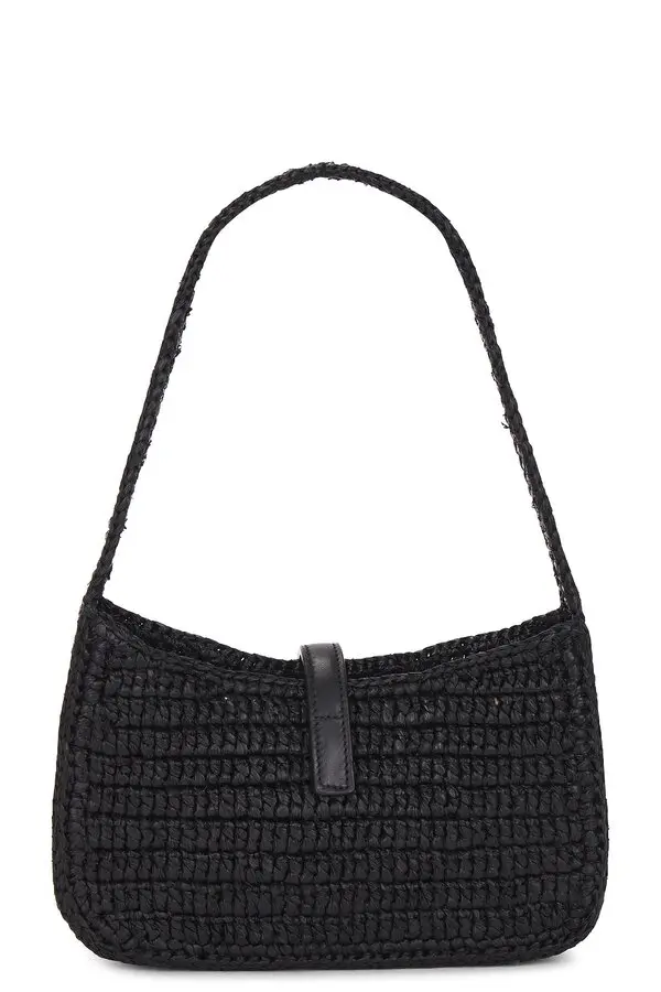 Saint Laurent Mini Le 5 A 7 Hobo Bag - Nero