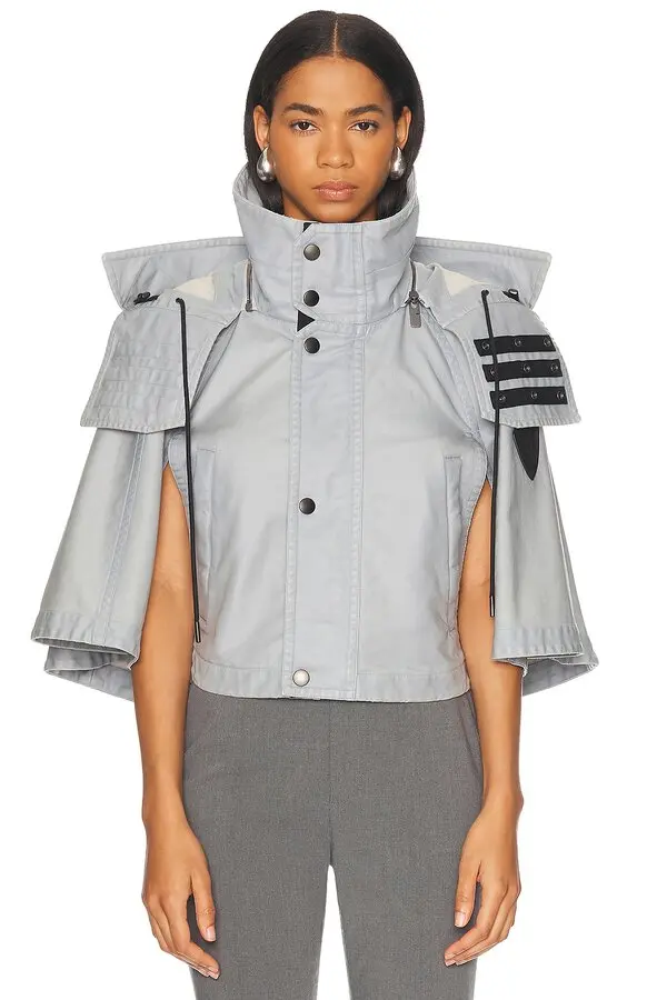 Burberry Button Up Cape