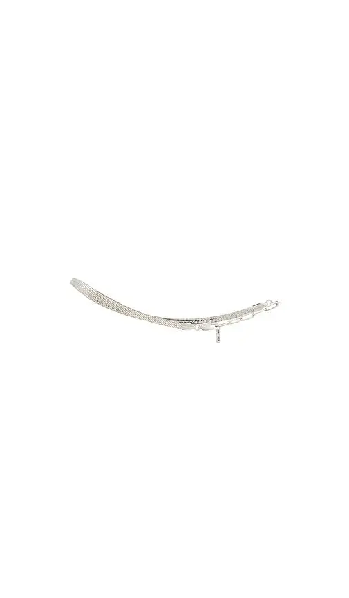 Jenny Bird Zeina Anklet - Platinum