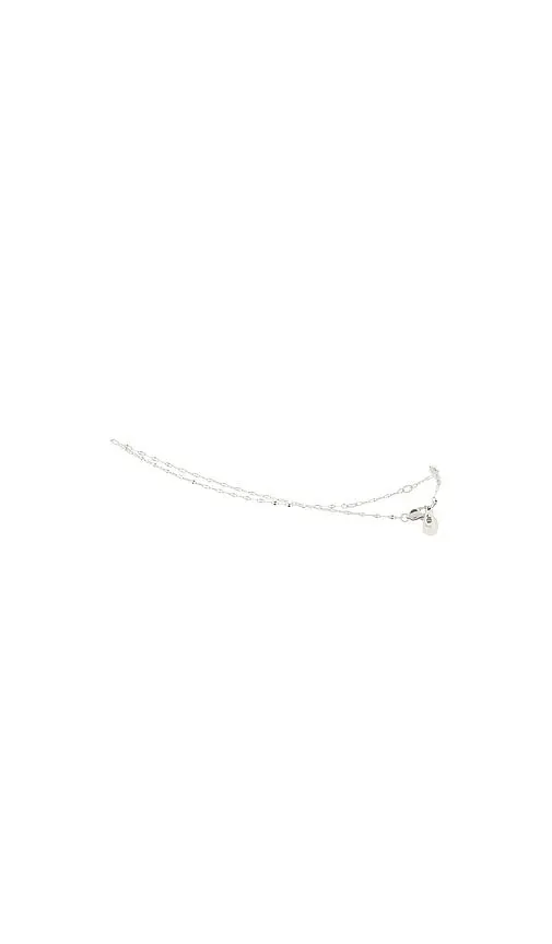 Jenny Bird Capri Anklet - Platinum