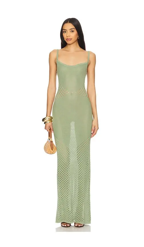 Tularosa Jacy Knit Maxi Dress - Sage