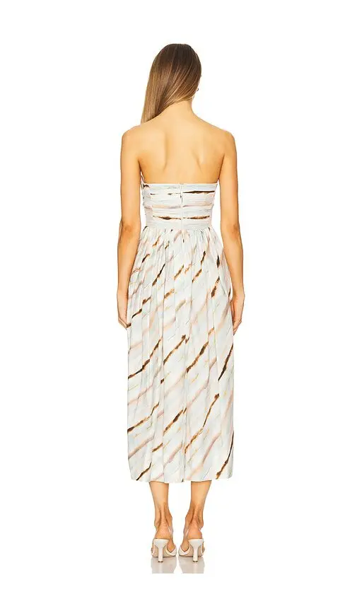A.L.C. Tara Ruched Poplin Dress