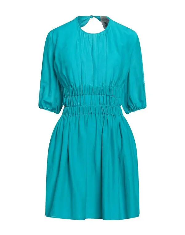 SEMICOUTURE Cotton And Silk Mini Dress