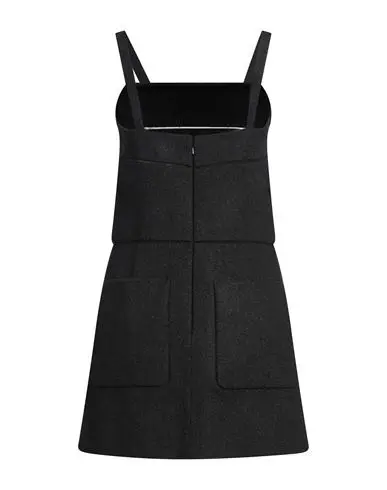 Max Mara Sfilata Mini Dress In Virgin Wool - Grey