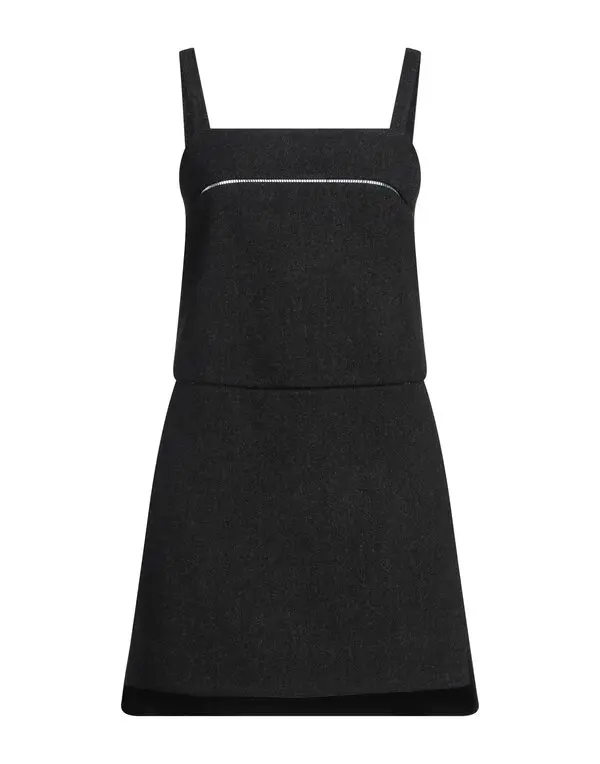Max Mara Sfilata Mini Dress In Virgin Wool - Grey
