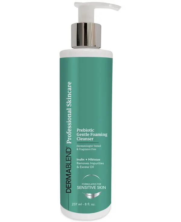 DERMABLEND Professional Prebiotic Gentle Foaming Cleanser - Clear