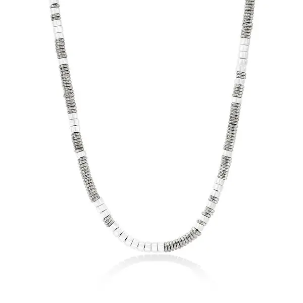 John Hardy Heishi Necklace - Sterling Silver
