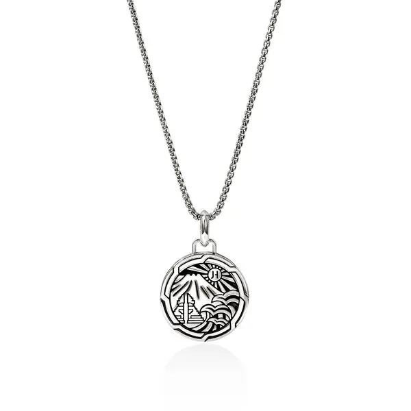 John Hardy Volcano Talisman Necklace
