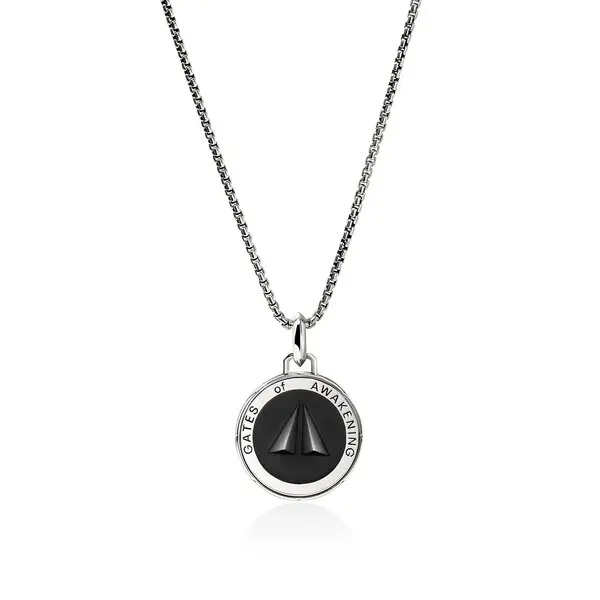 John Hardy Split Gate Talisman Necklace - Sterling Silver