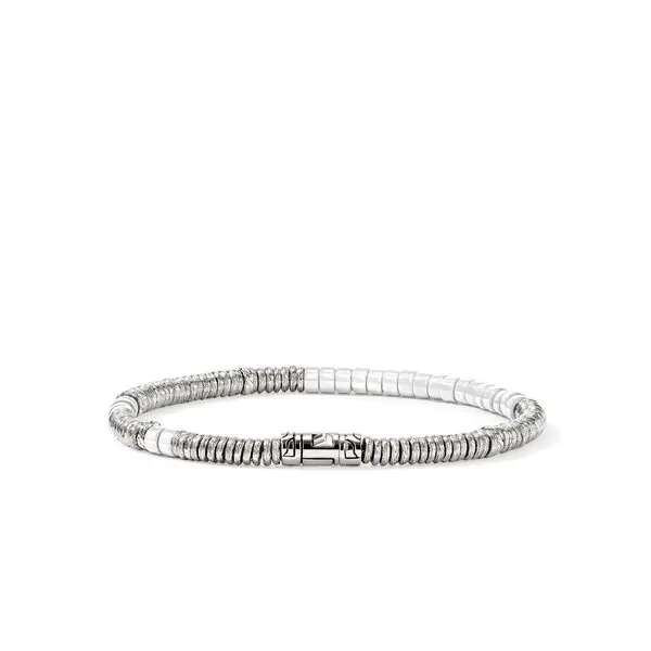 John Hardy Heishi Bracelet, 4mm - Sterling Silver
