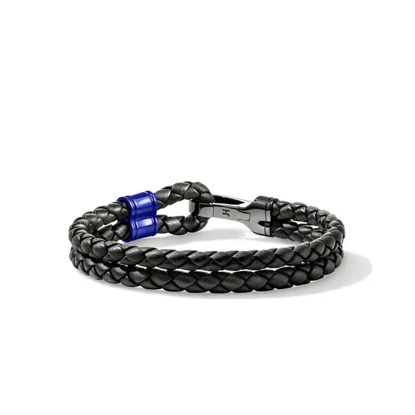 John Hardy Hook Clasp Double Bracelet - Silver