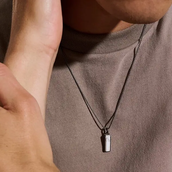 John Hardy Howlite Talisman Necklace