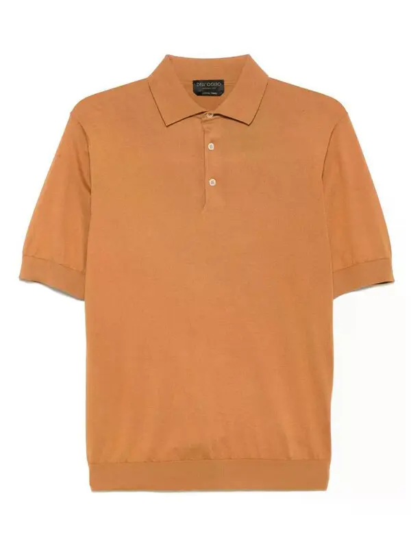 DELL'OGLIO Cotton Polo Shirt