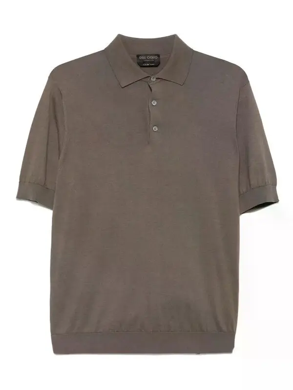DELL'OGLIO Cotton Polo Shirt