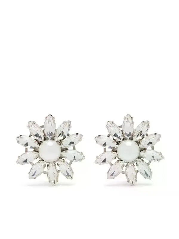Rosantica Profumo Clip-on Earrings - Silver