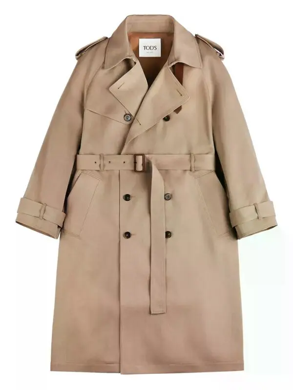 TOD'S Double-breasted Trench Coat