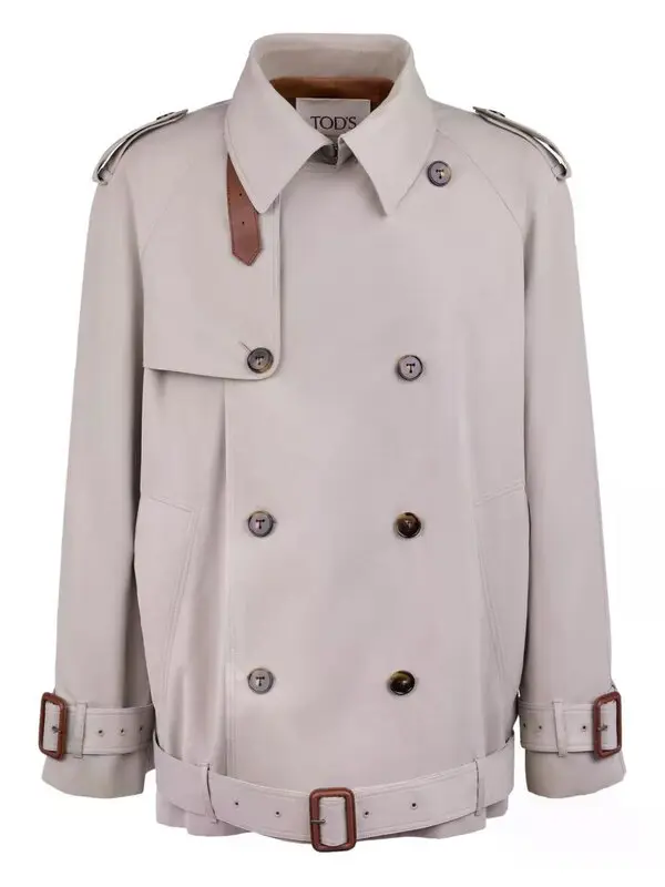 TOD'S Cotton Trench Jacket