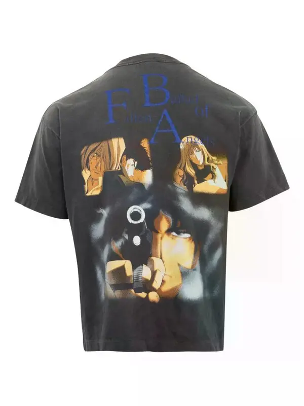SAINT MXXXXXX X Cowboy Bebop Graphic-print T-shirt